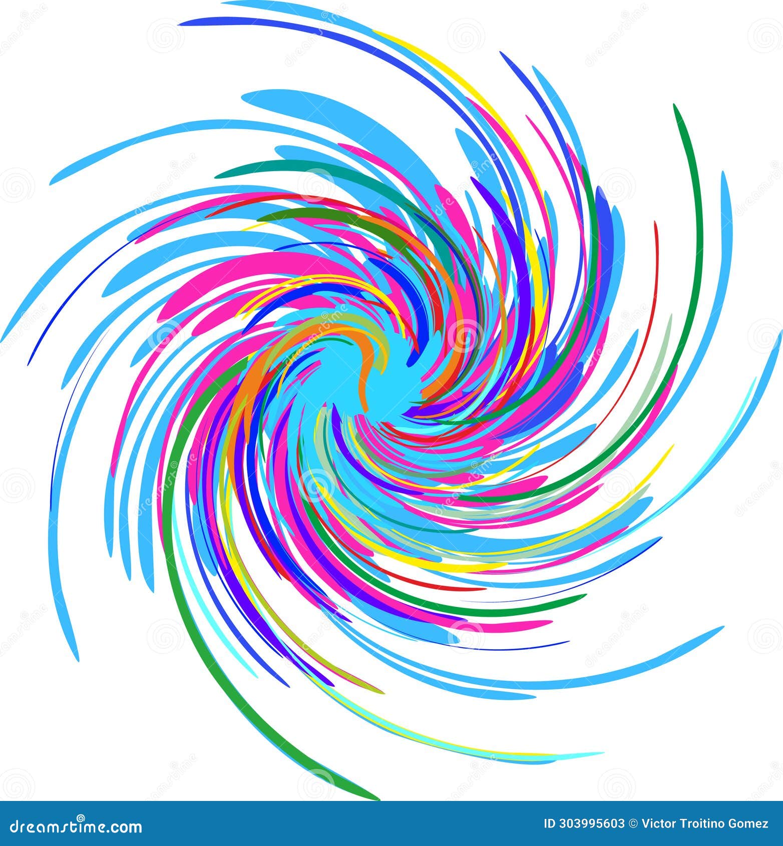 The Illustration is Very Colorful, so that Different Sensations Appear ...