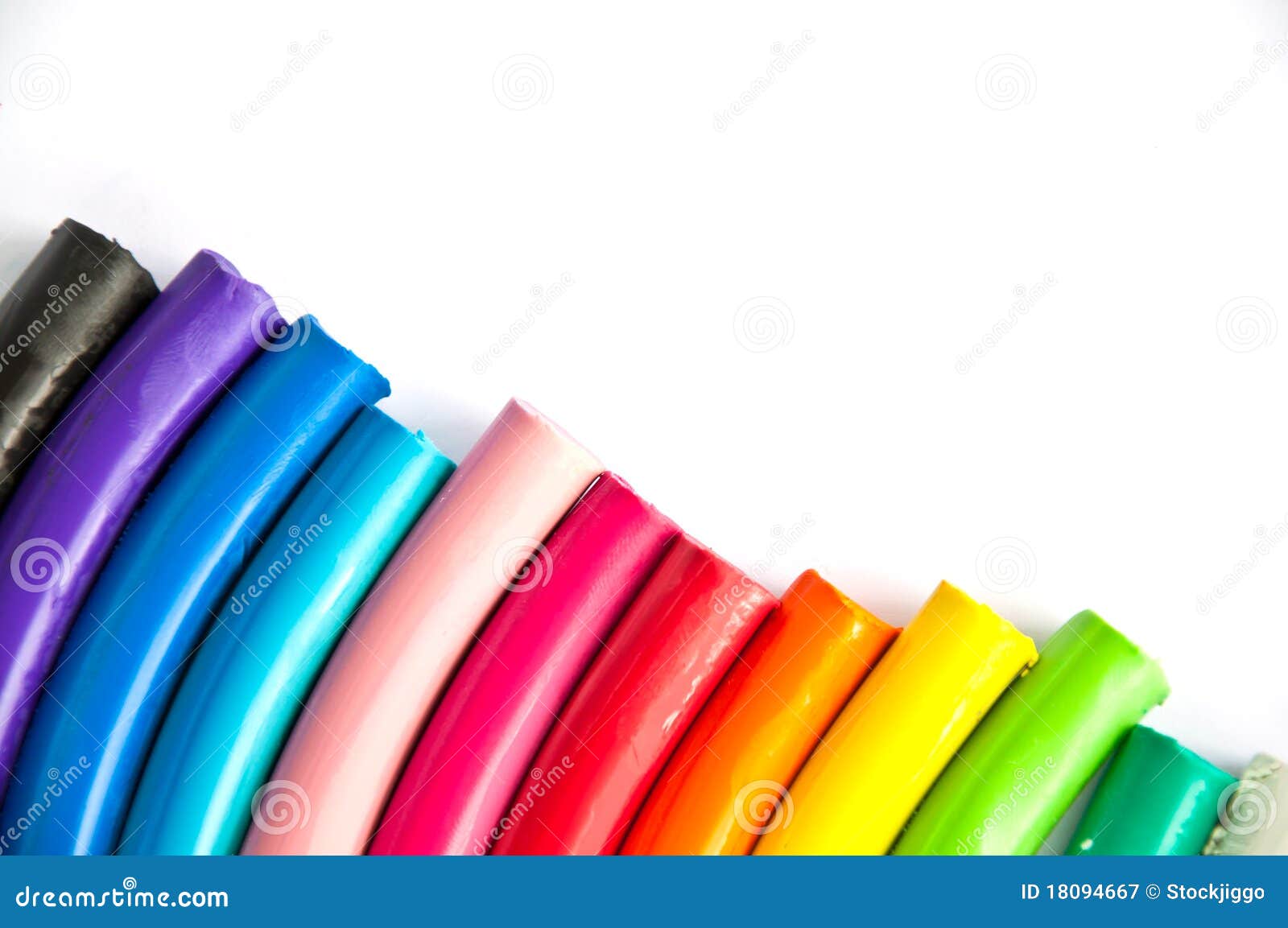 Colores de la arcilla imagen de archivo. Imagen de descriptivo - 18094667