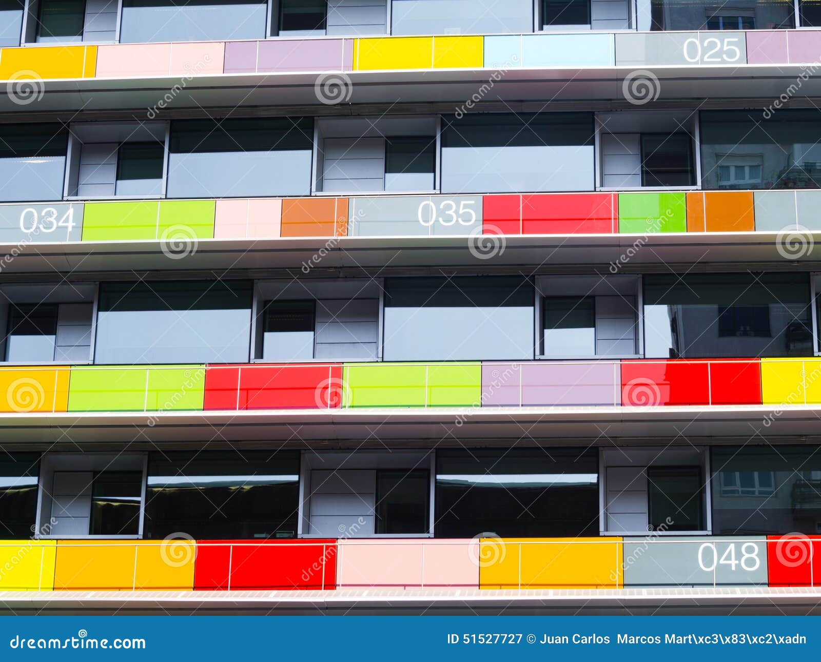 Colores de las terrazas imagen de archivo. Imagen de contrastes - 51527727