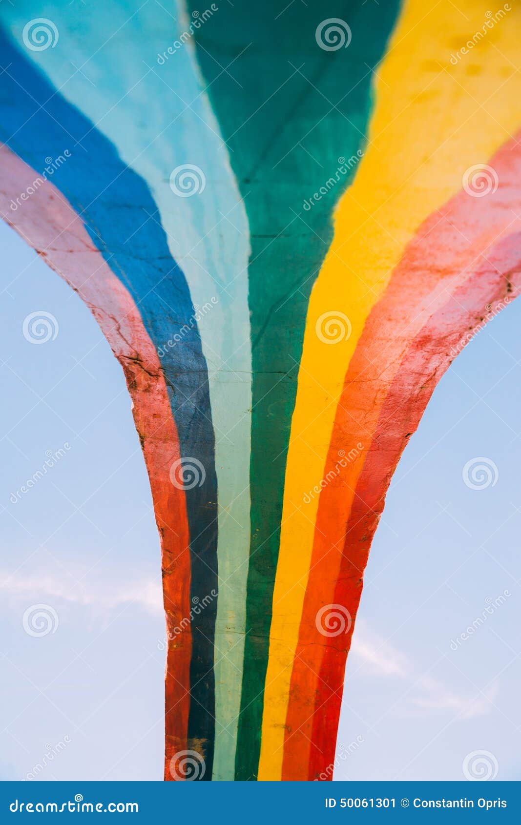 Colores del arco iris imagen de archivo. Imagen de cielo - 50061301