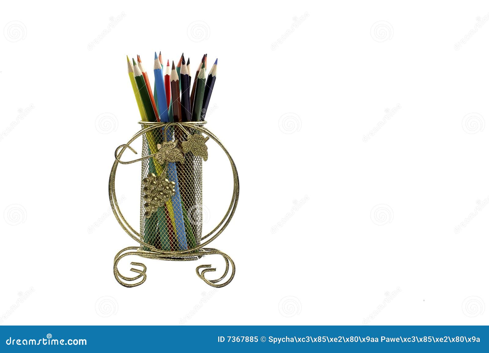 Colorez le crayon image stock. Image du retrait, école - 7367885