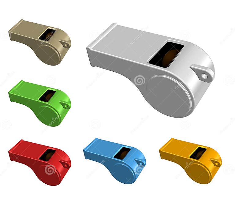 Colorful 3d wistle stock illustration. Illustration of gray - 29642157