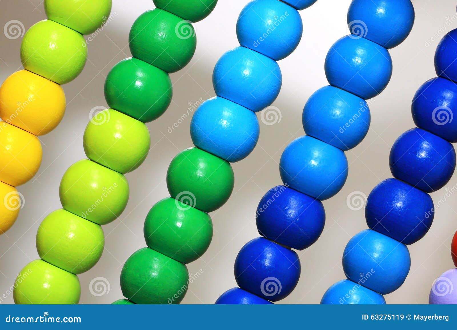 Colorful abacus stock image. Image of financial, traditional - 63275119
