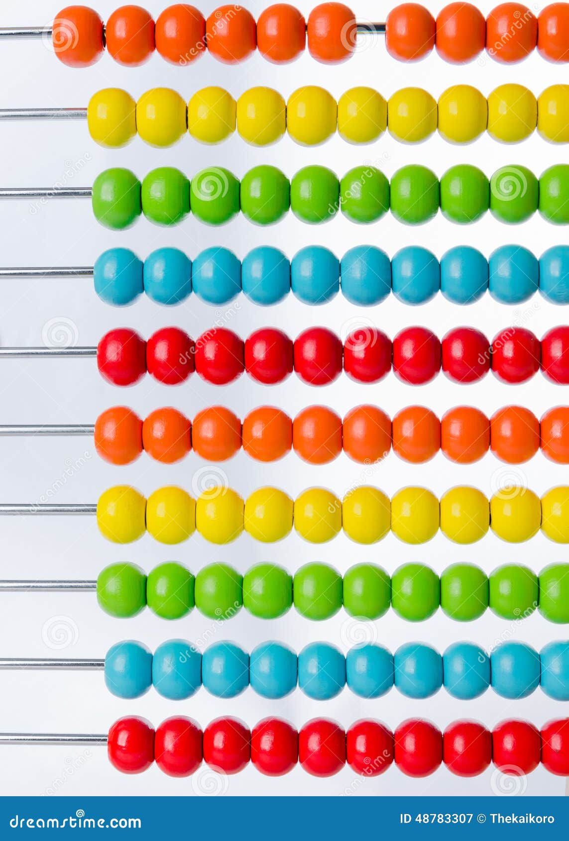 Colorful abacus stock image. Image of business, abacus - 48783307