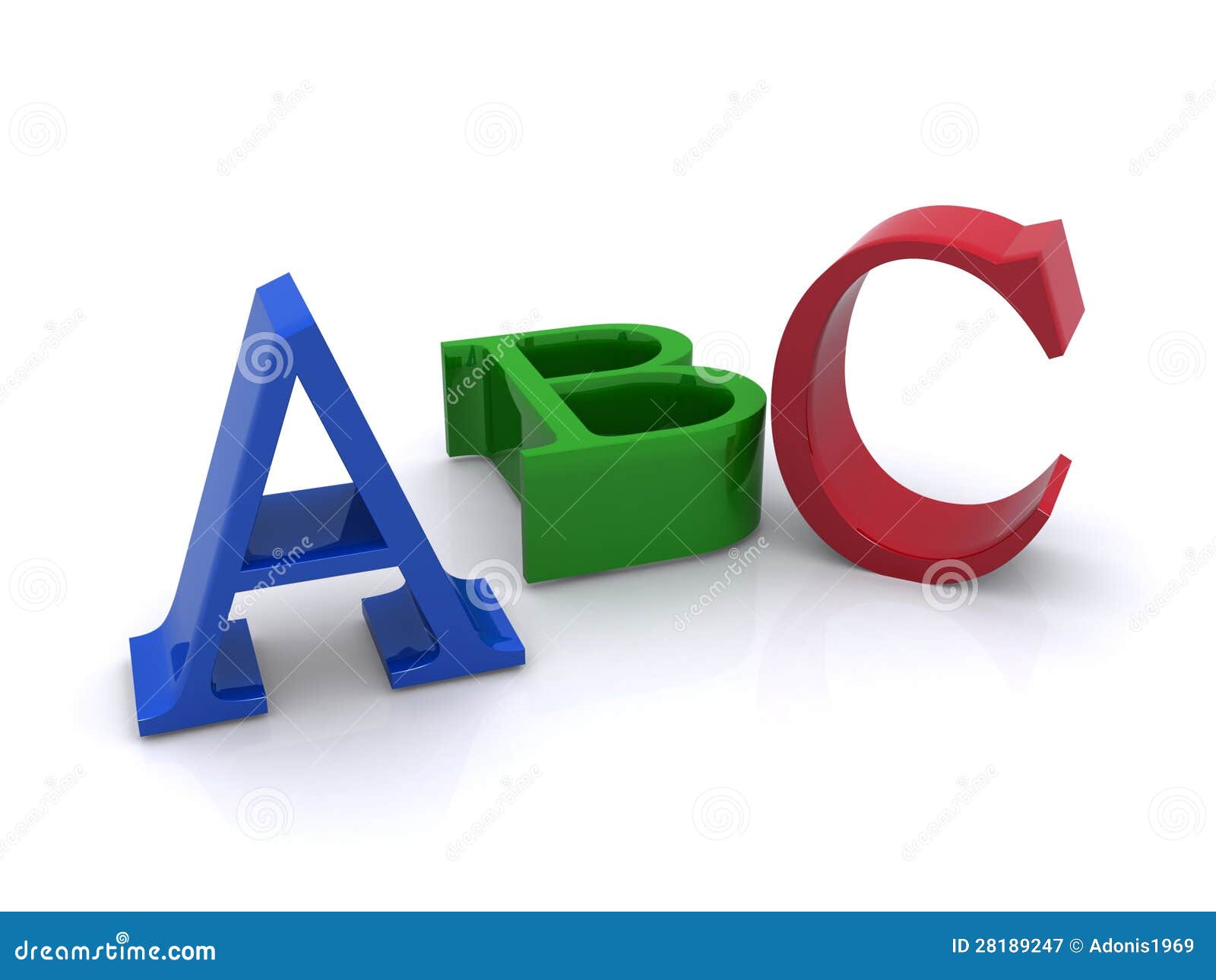 Colorful ABC letters stock illustration. Illustration of alphabet ...