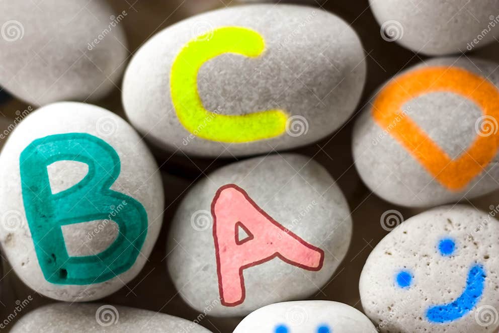 Colorful ABC Letters stock image. Image of illiterate - 36822053