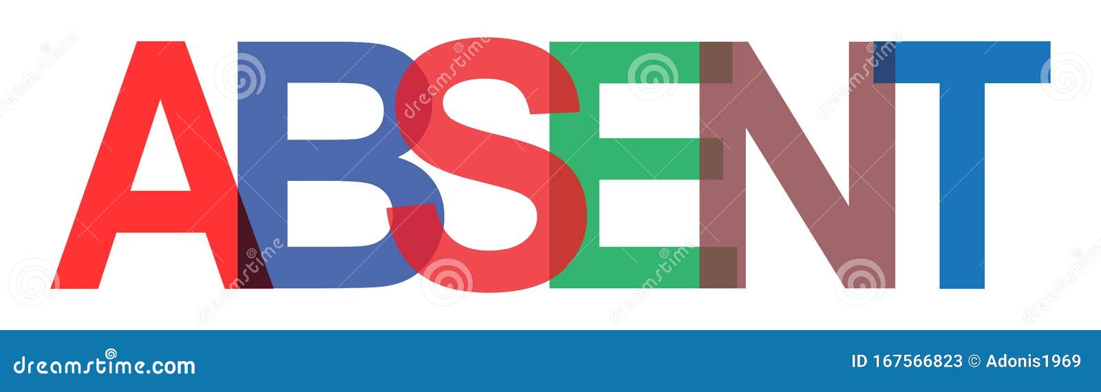 Absent Sign Clip Art