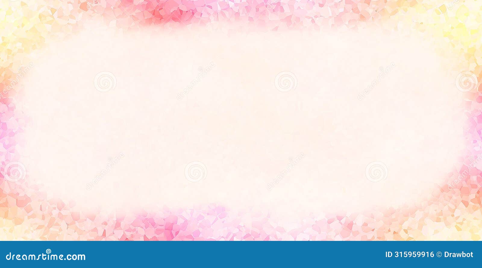 Colorful Abstract Art Frame Background. Stock Illustration ...