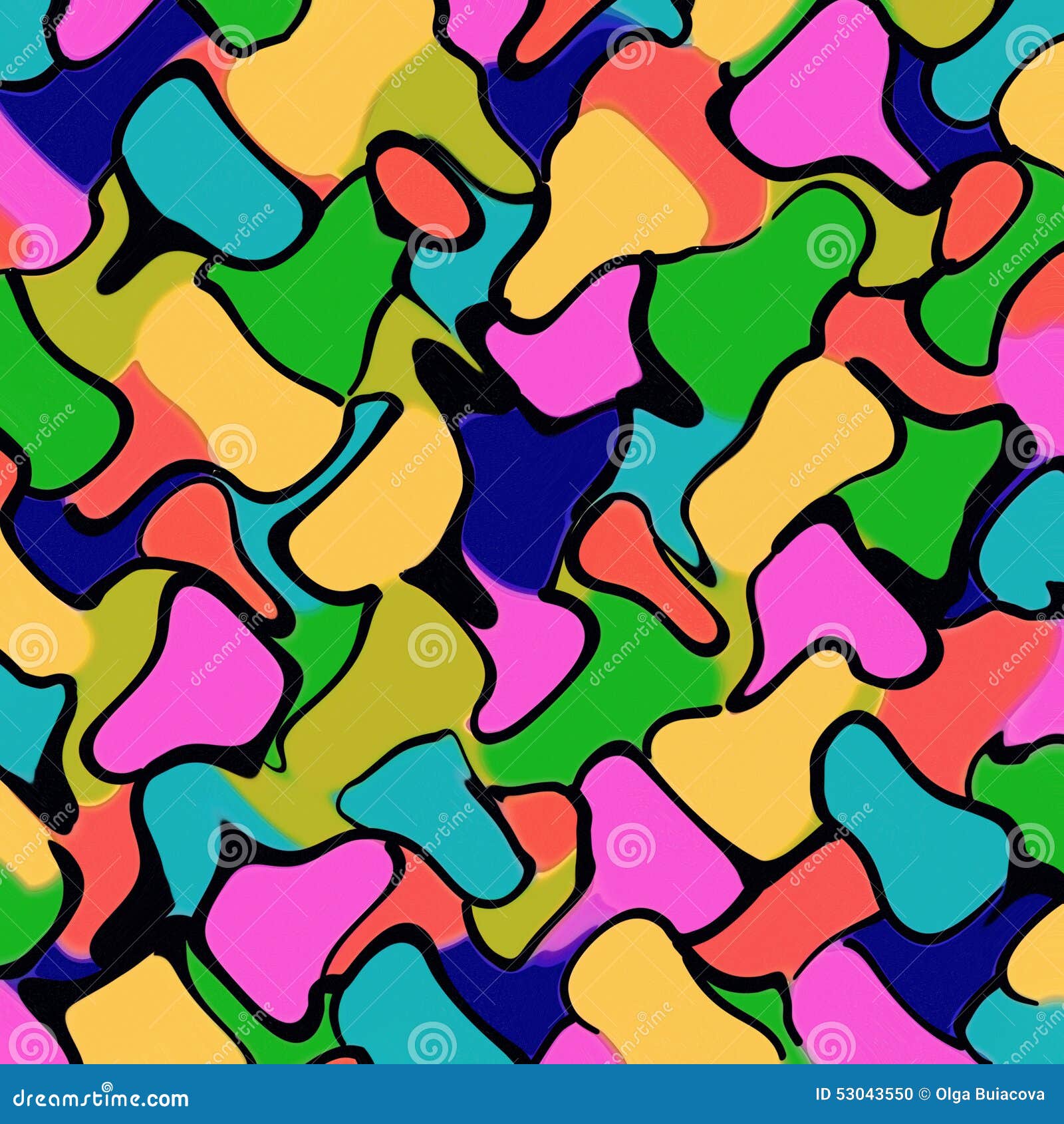 Colorful Abstract Background. Artwork for Creative Design, Art a Stock ...