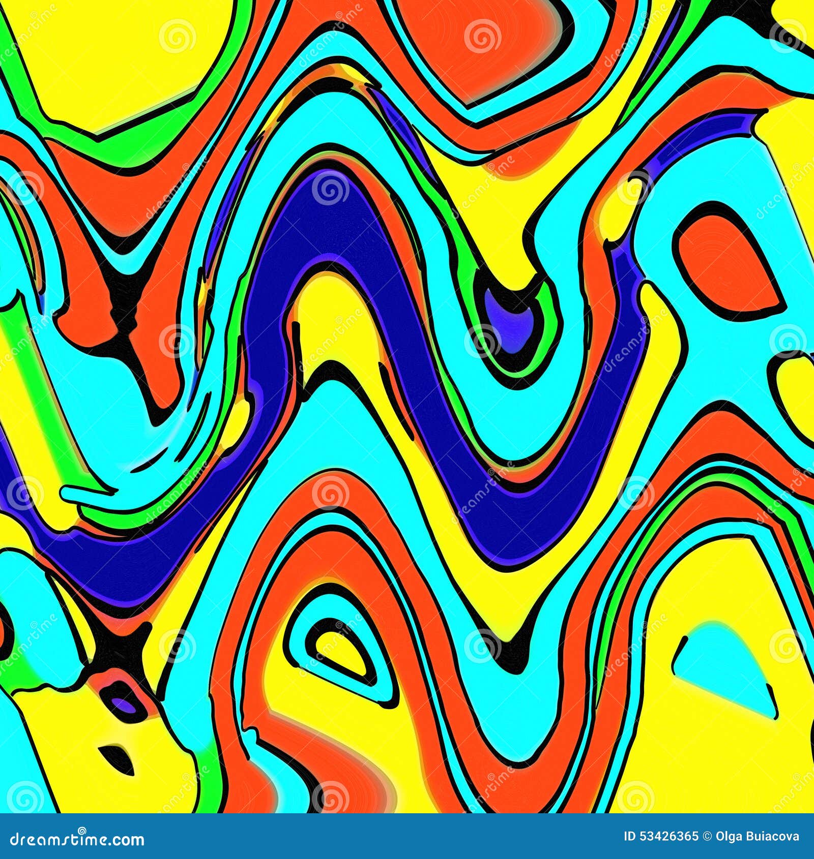 Colorful Abstract Background. Artwork for Creative Design Stock ...