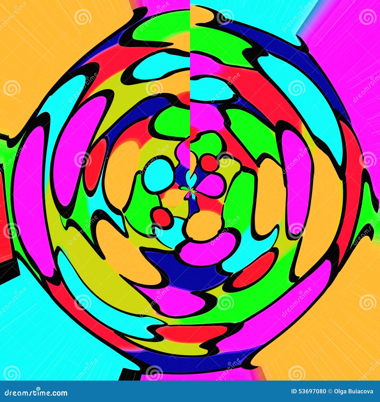 Colorful Abstract Background. Artwork for Creative Design, Art a Stock ...