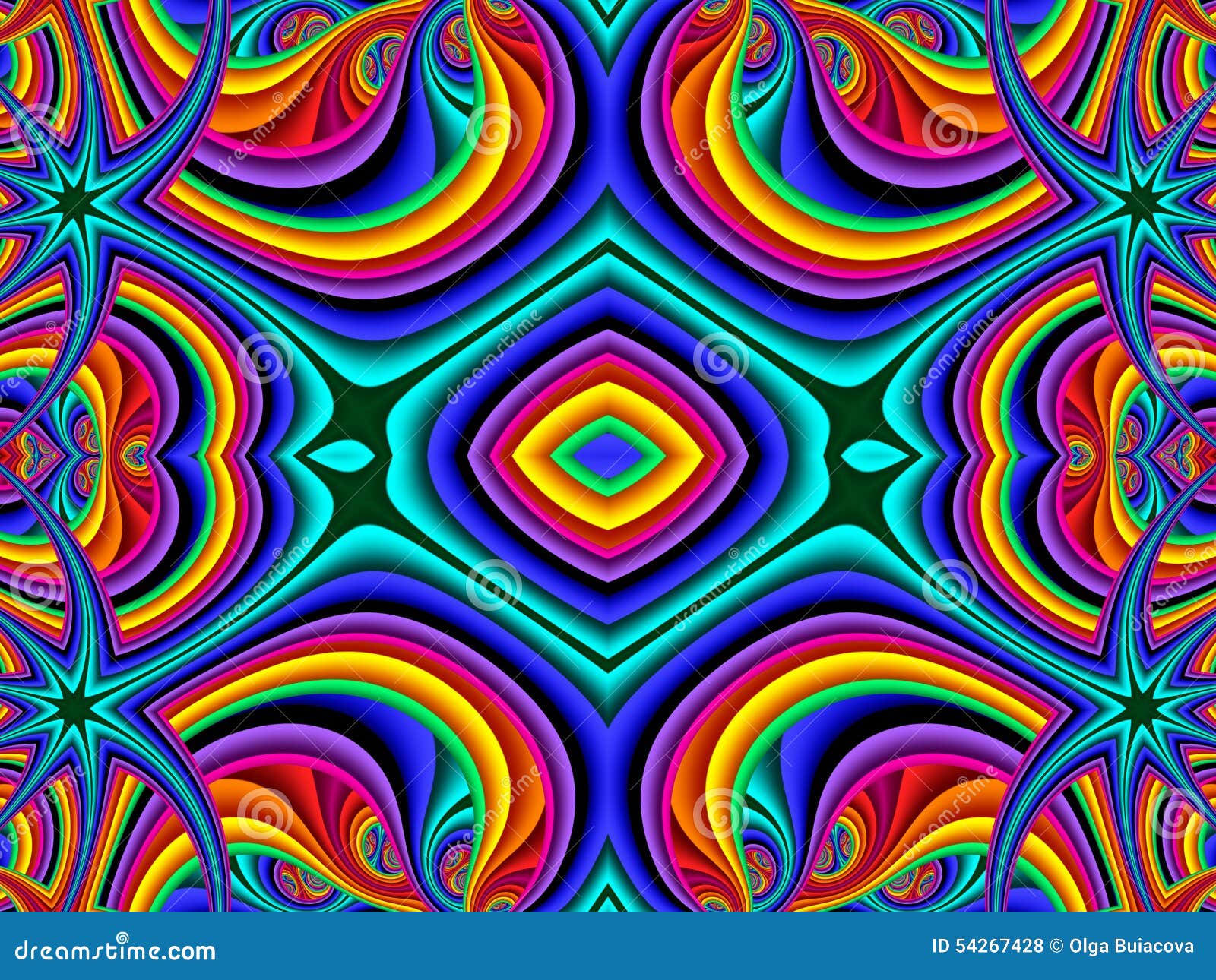 Colorful Abstract Background. Artwork for Creative Design, Art a Stock ...