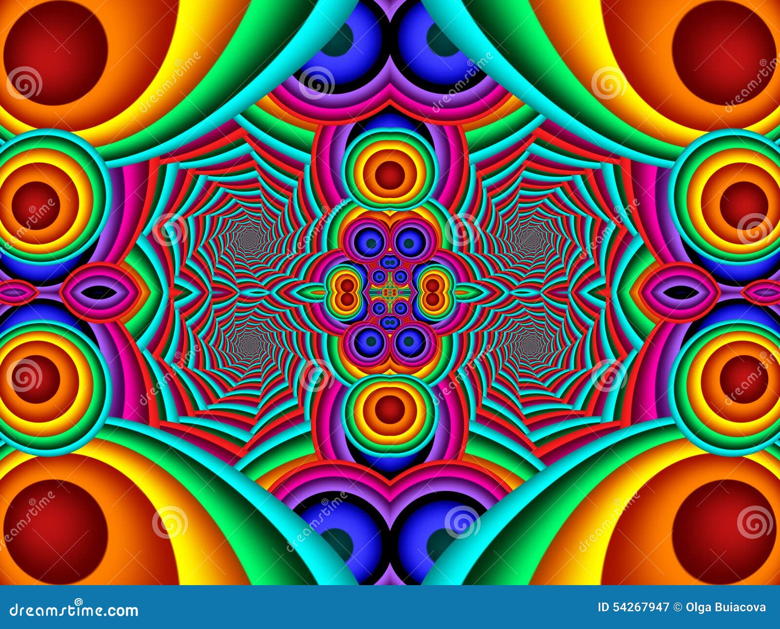 Colorful Abstract Background. Artwork for Creative Design, Art a Stock ...