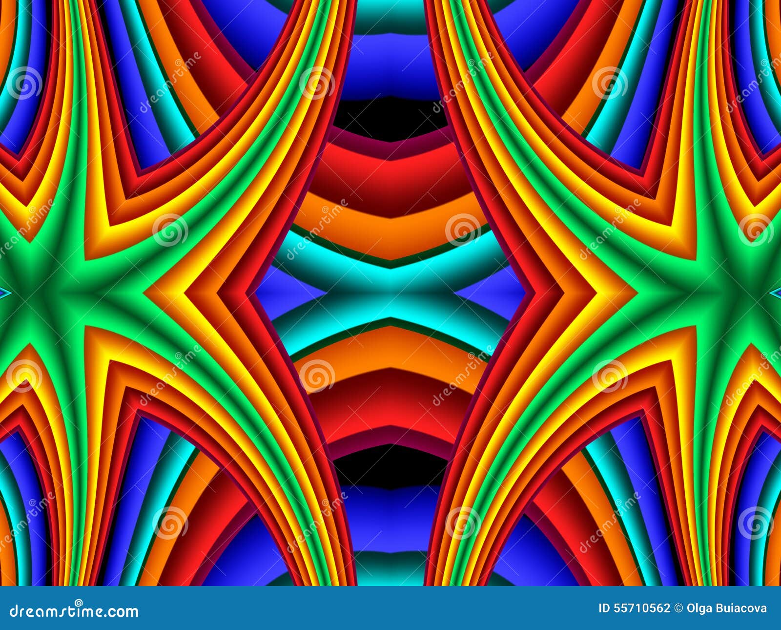 Colorful Abstract Background. Artwork for Creative Design, Art a Stock ...