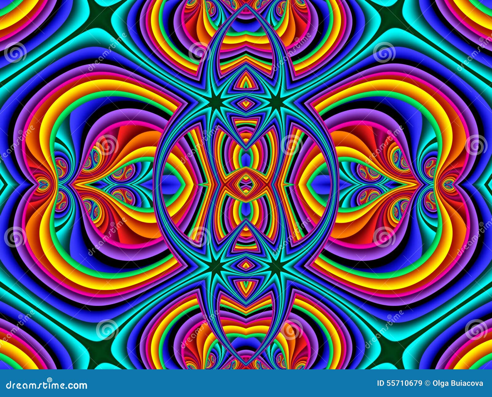 Colorful Abstract Background. Artwork for Creative Design, Art a Stock ...