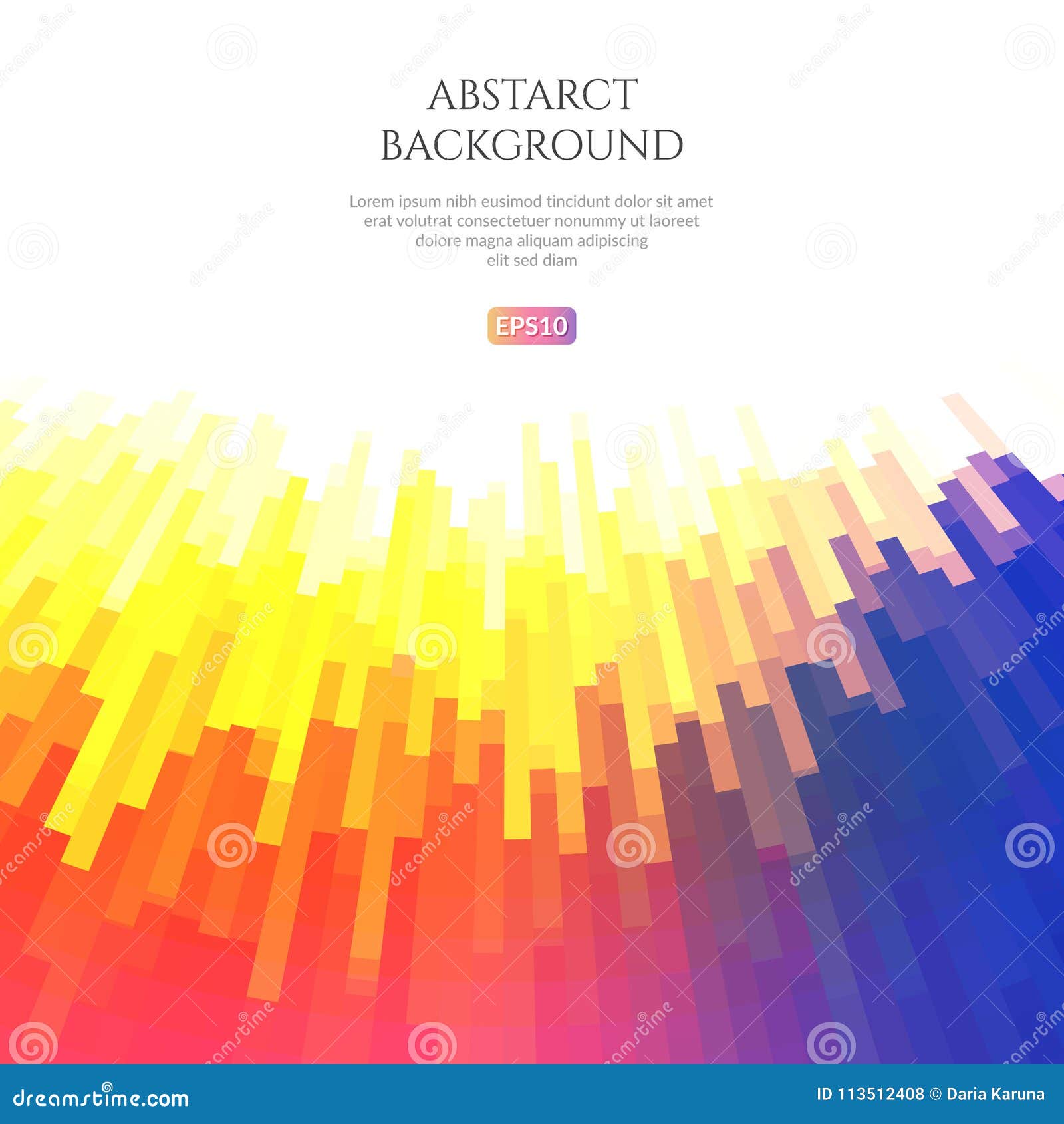 Colorful Abstract Background. Bright Colors Stock Vector - Illustration ...