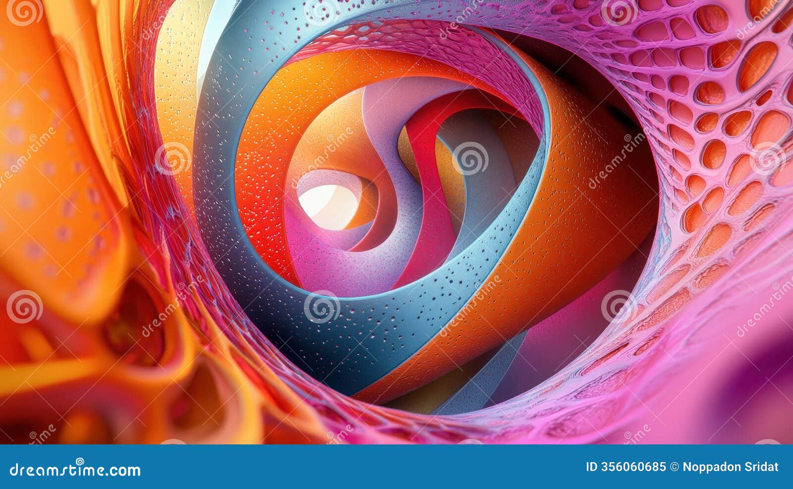 Colorful Abstract Background with Circular Design Featuring Various ...