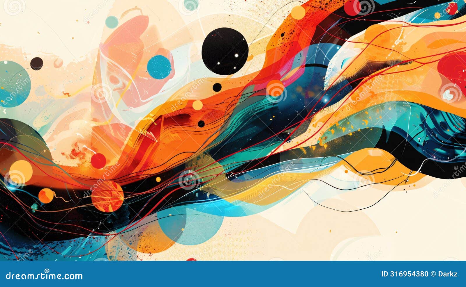 Colorful Abstract Background with the Colors of the Spectrum Stock ...