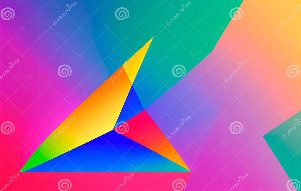 A Colorful Abstract Background with a Diagonal Pattern of Different ...