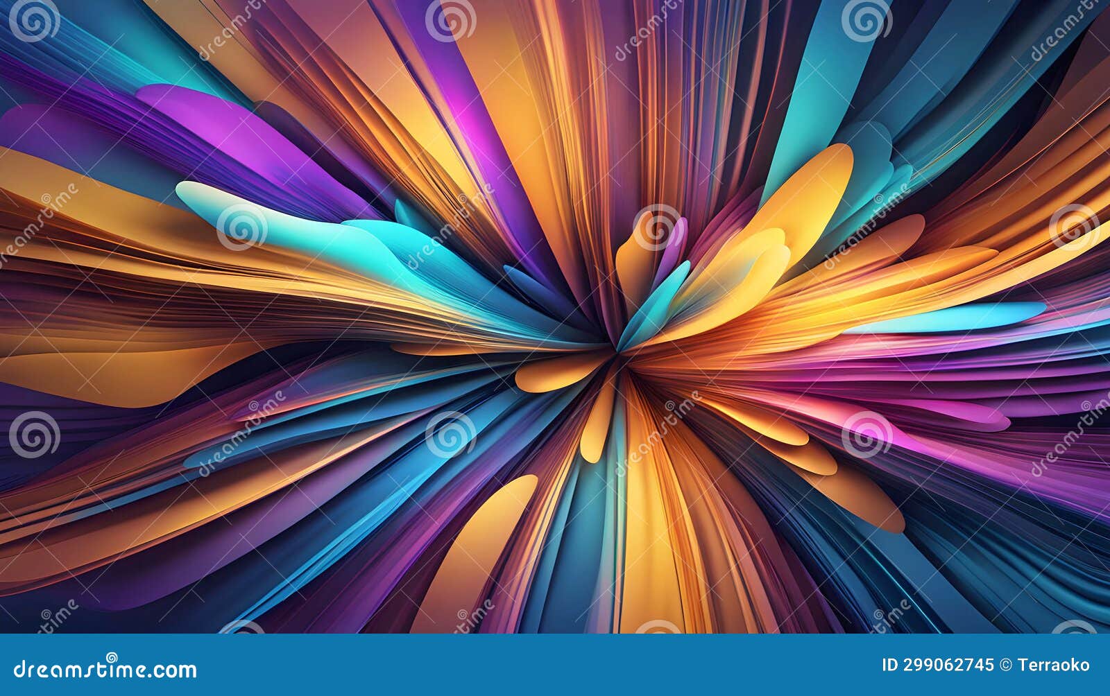 Colorful Abstract Background. Dynamic Effect. Vector Illustration Stock ...