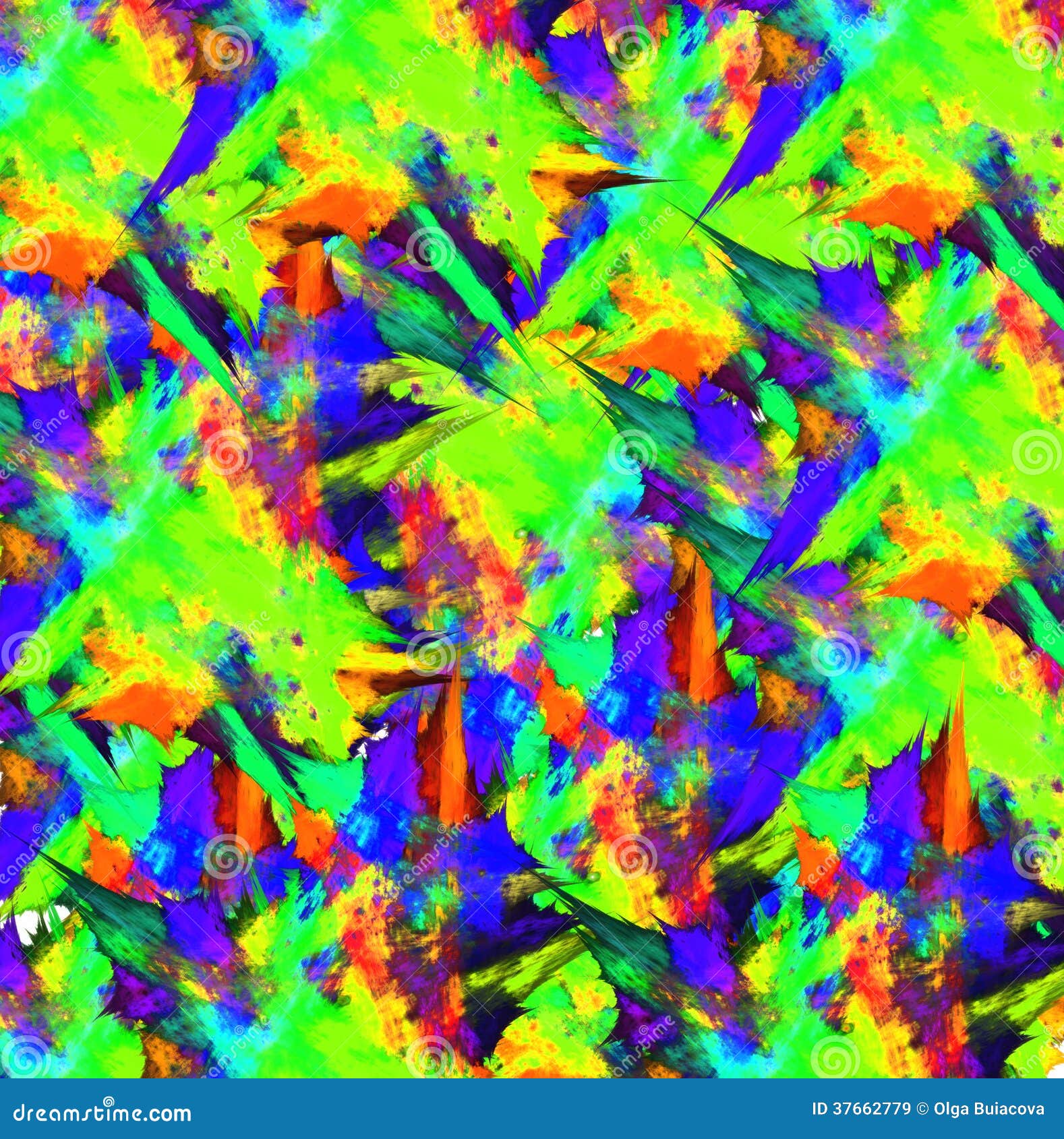 Colorful Abstract Background in Green. Computer Generated Graphics ...