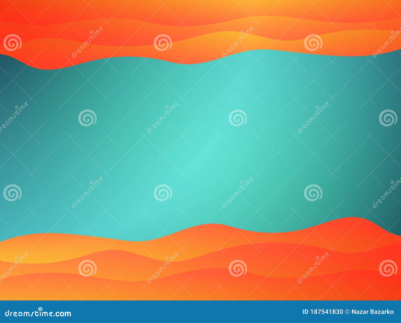 Colorful Abstract Background. Horizontal Template for Design Projects ...