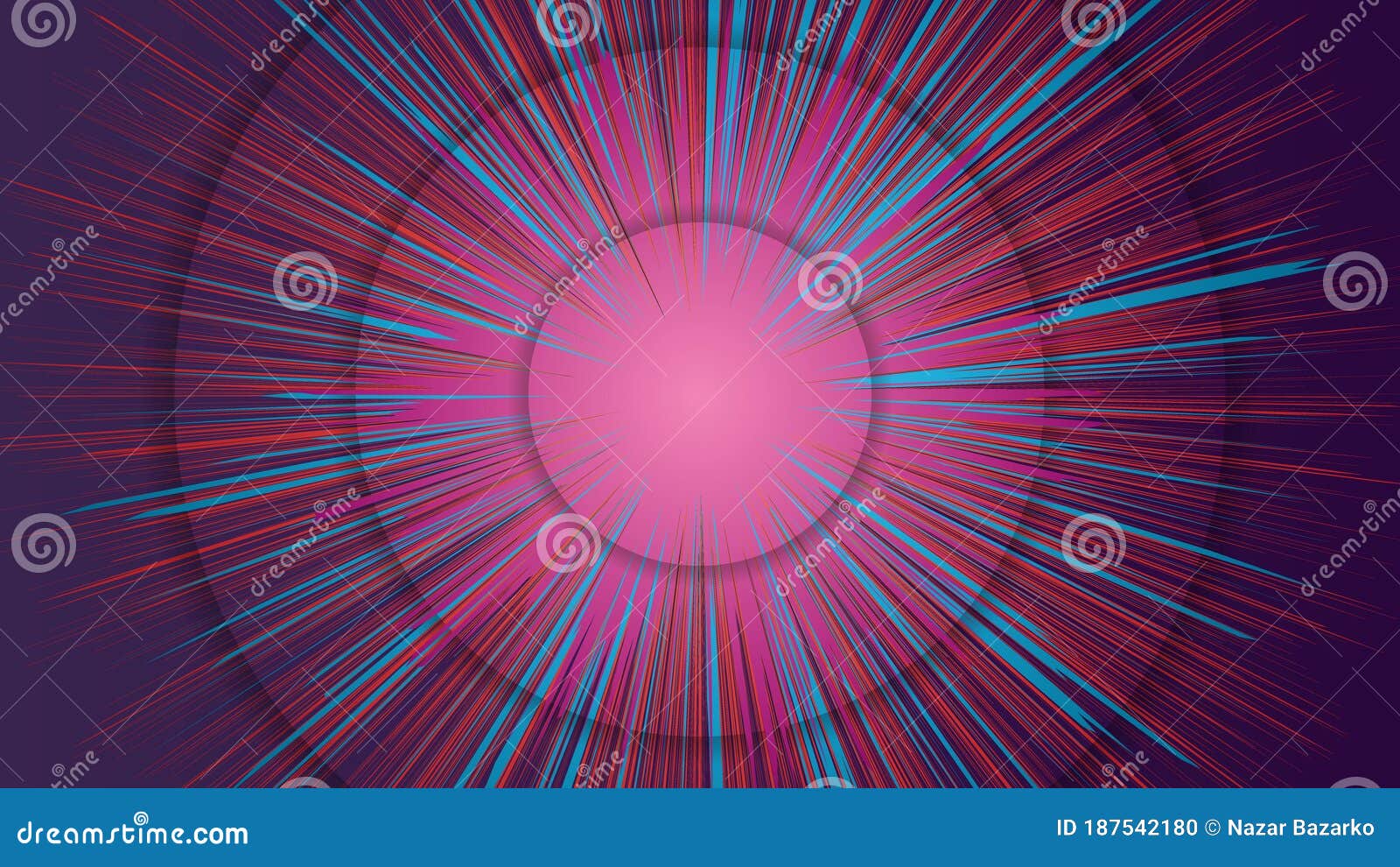 Colorful Abstract Background. Horizontal Template for Design Projects ...