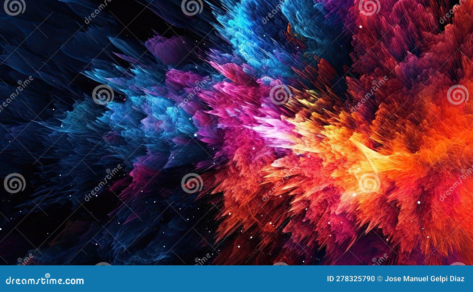 Colorful Abstract Background with Light and Color Effects, Dreamlike ...