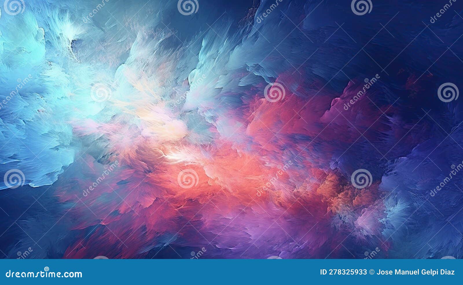 Colorful Abstract Background with Light and Color Effects, Dreamlike ...