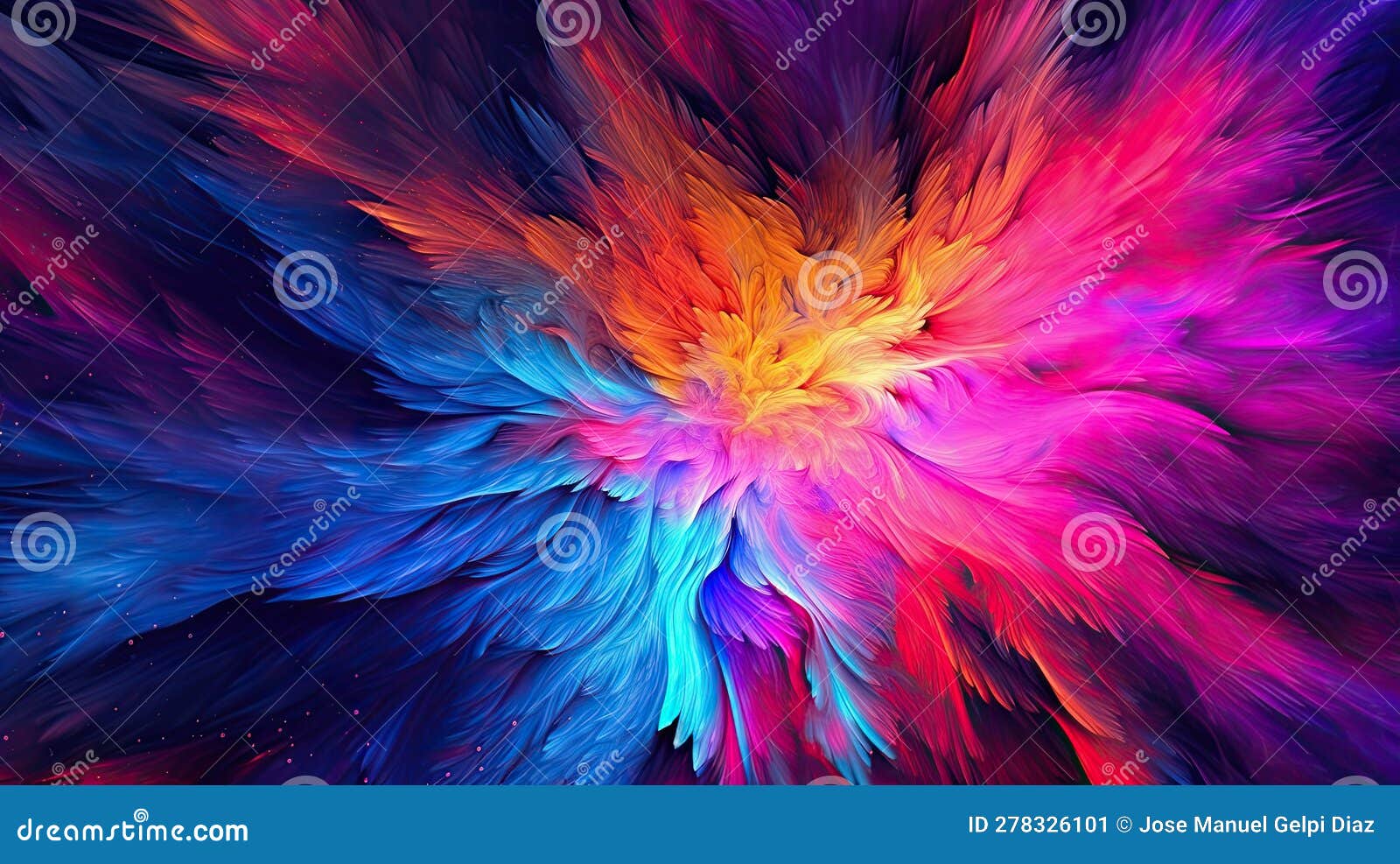 Colorful Abstract Background with Light and Color Effects, Dreamlike ...