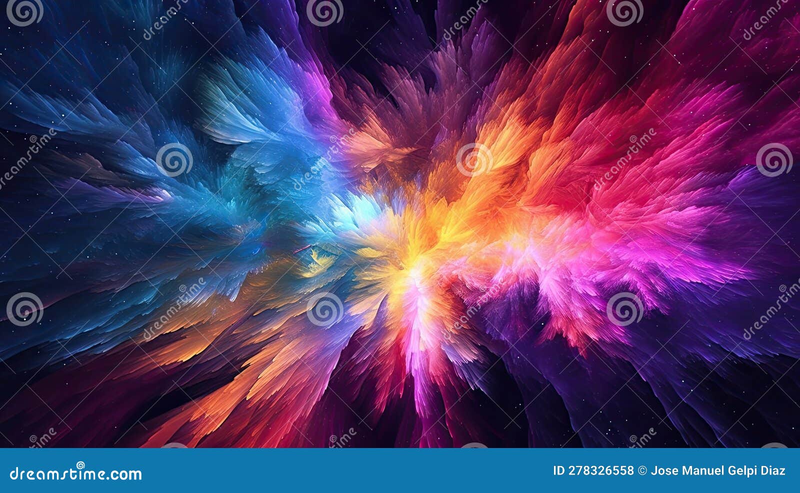 Colorful Abstract Background with Light and Color Effects, Dreamlike ...