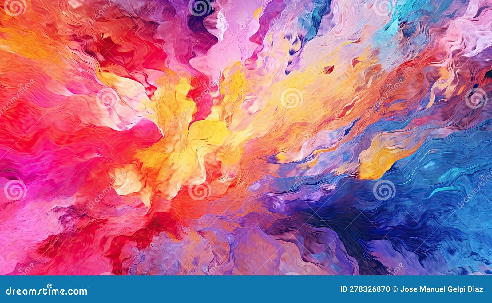 Colorful Abstract Background with Light and Color Effects, Dreamlike ...