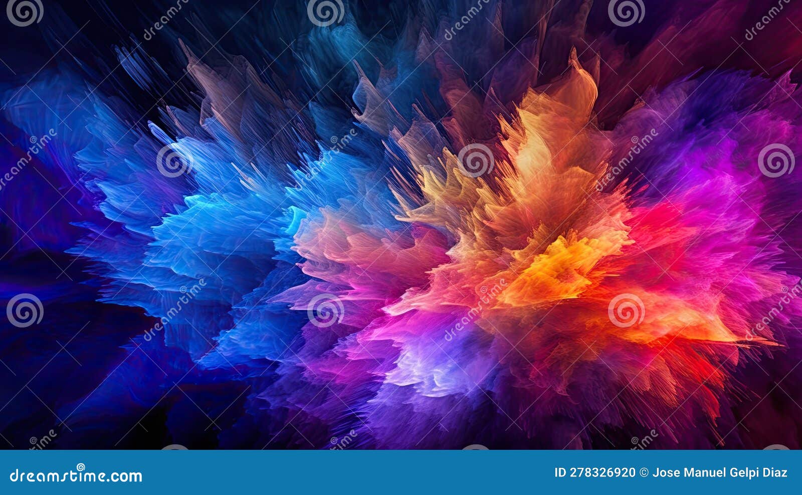 Colorful Abstract Background with Light and Color Effects, Dreamlike ...