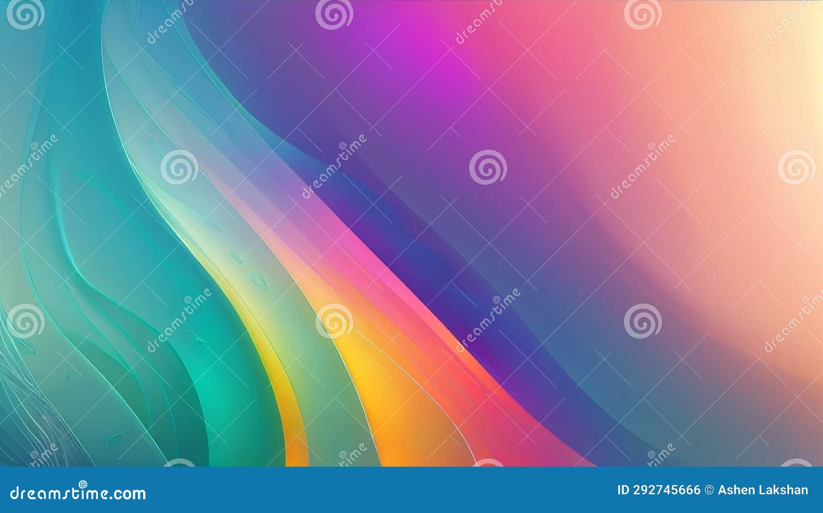 Colorful Abstract Background with Light Colors Stock Illustration ...