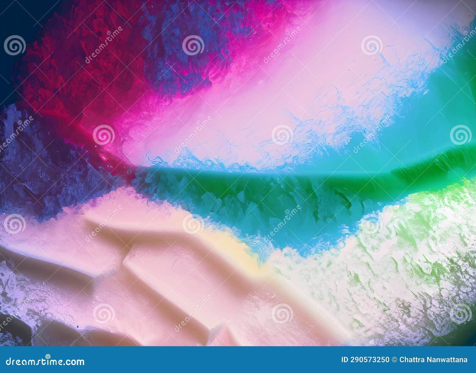 Colorful Abstract Background with a Lot of Different Layers of Paint ...
