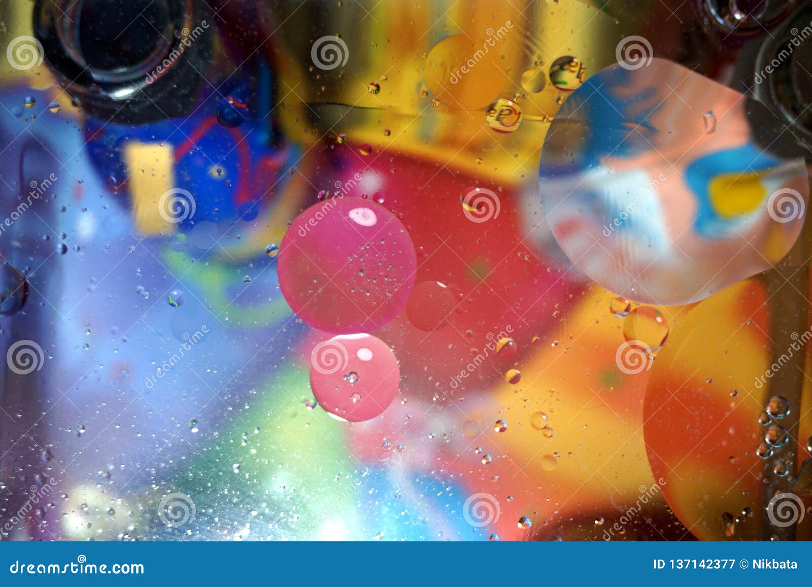 Colorful Abstract Background from Many Bubbles Stock Image - Image of ...