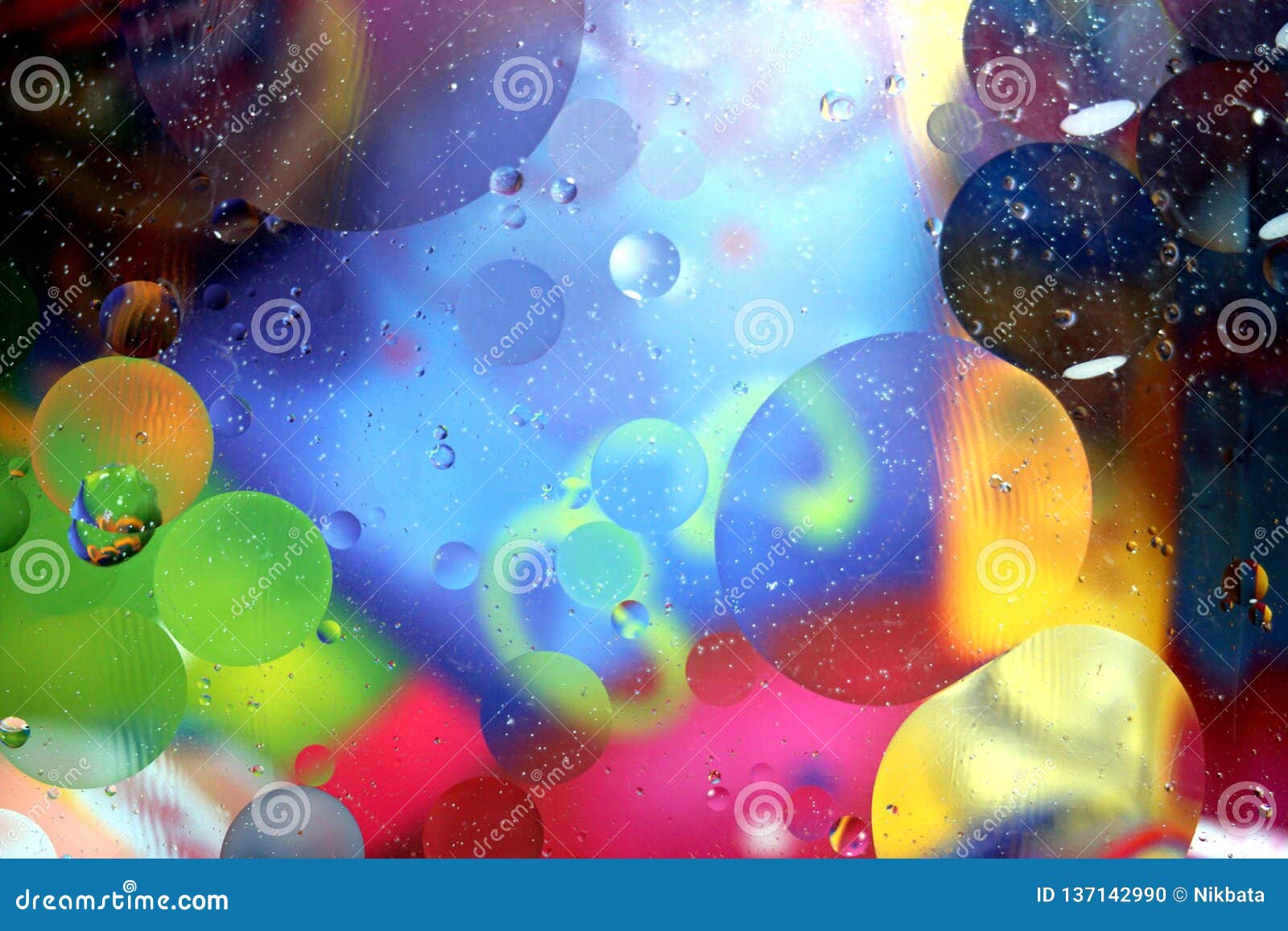 Colorful Abstract Background from Many Bubbles Stock Photo - Image of ...