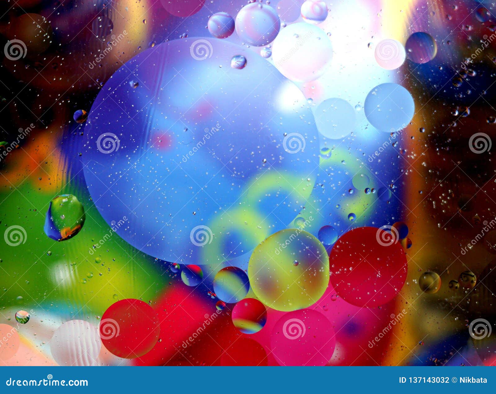 Colorful Abstract Background from Many Bubbles Stock Photo - Image of ...