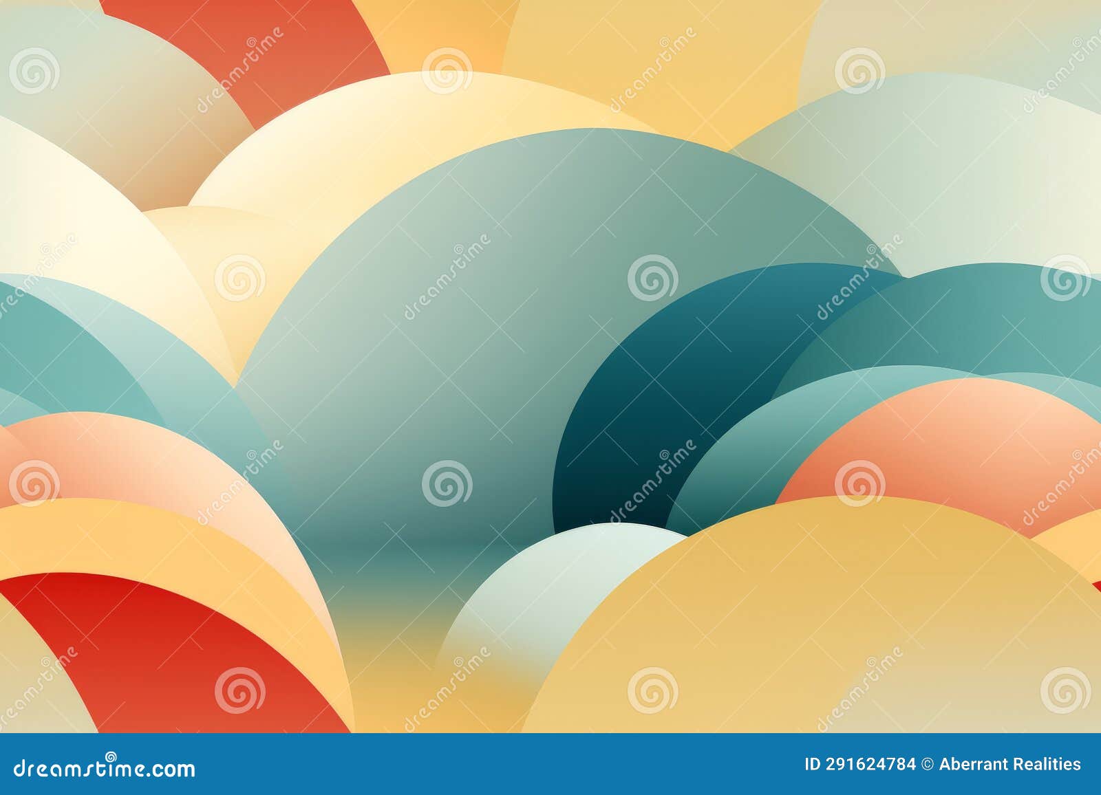A Colorful Abstract Background with Many Different Shapes Stock ...