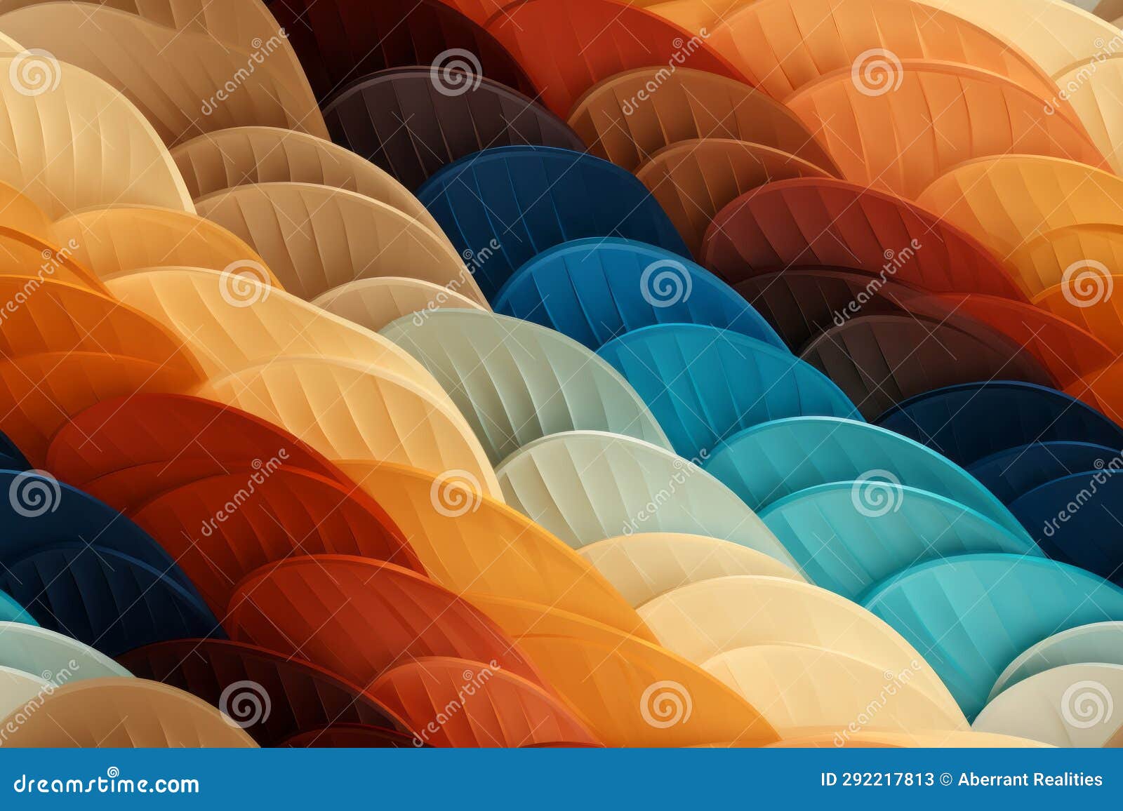 Colorful Abstract Background with Many Different Shapes Stock ...