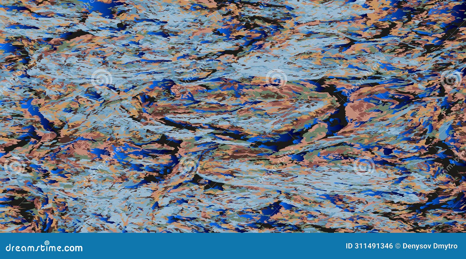 Colorful Abstract Background. Mottled Color Texture Stock Vector ...