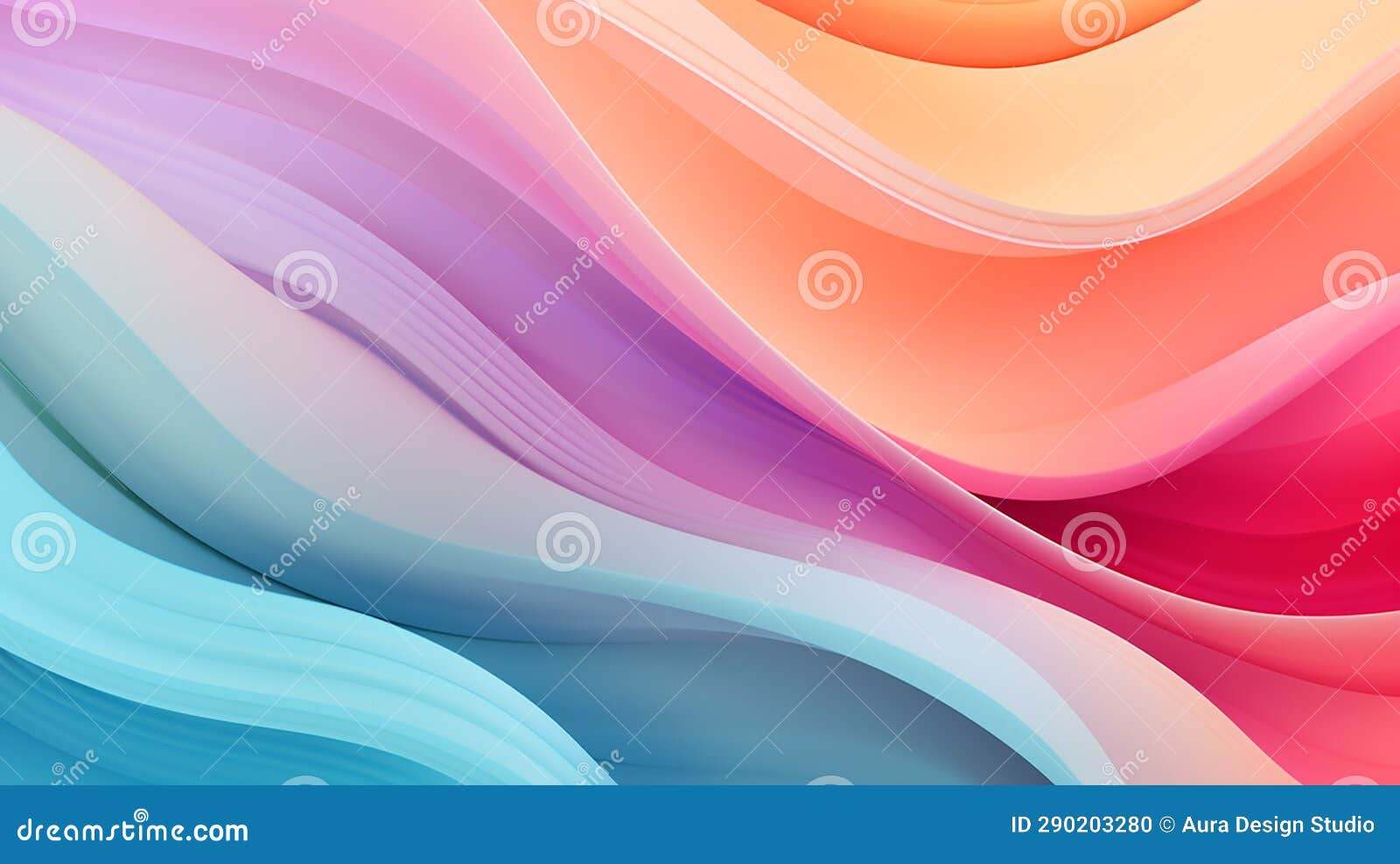 Colorful Abstract Background with Pastel Color. Stock Illustration ...