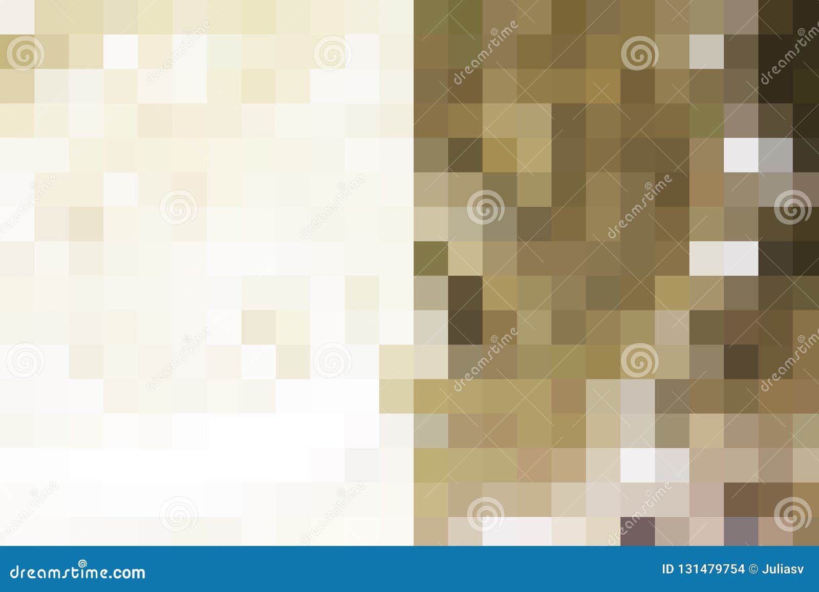 Colorful Abstract Background with Pattern of Squares As Large Pixels ...