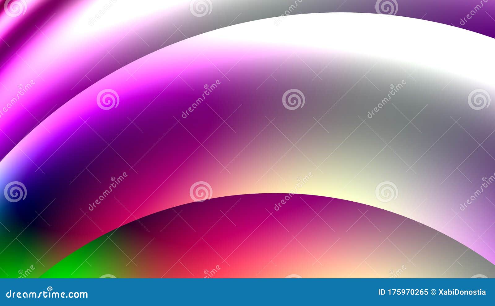 Colorful Abstract Background with Raised Circles of Lights and Shadows ...
