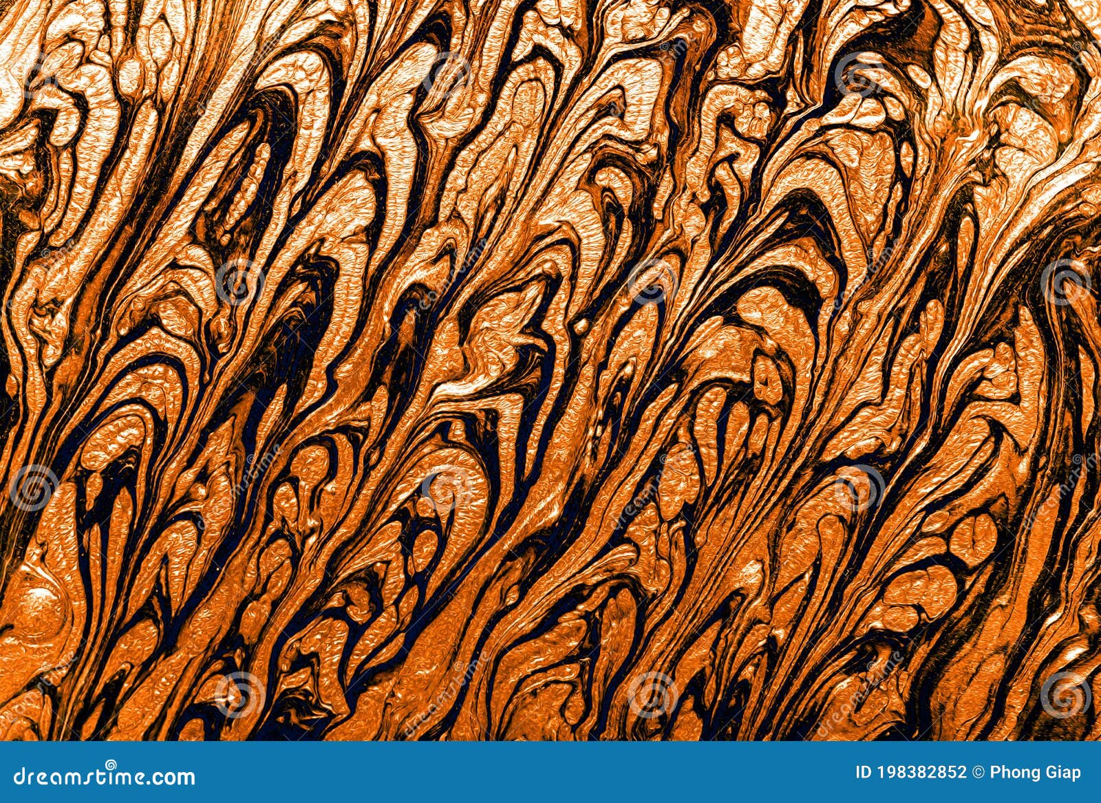 Colorful Abstract Ink Pattern. Stock Photo - Image of background ...