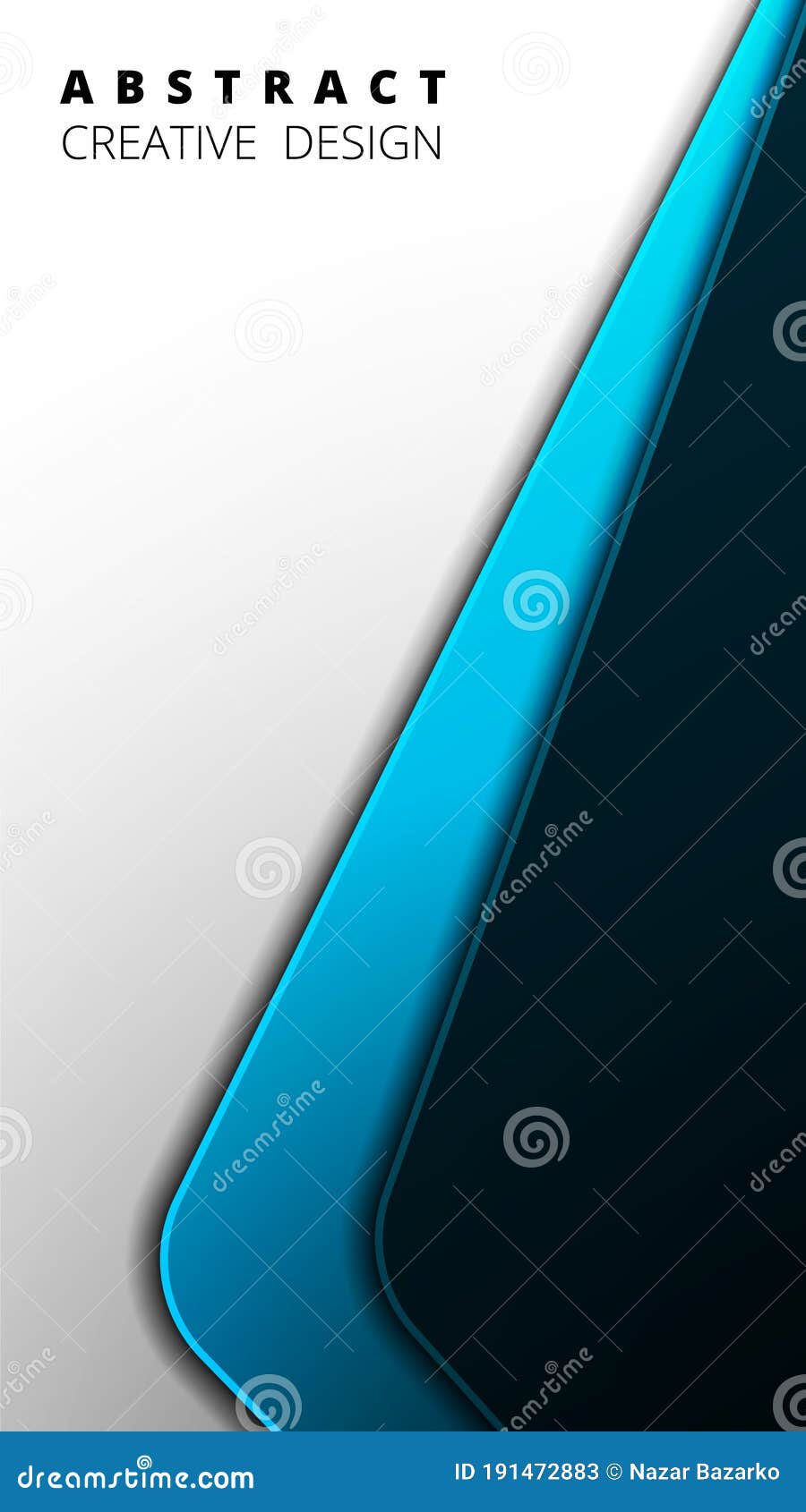 Colorful Abstract Background. Simple Material Design. Template for ...