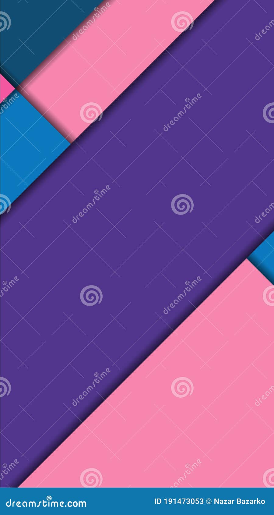 Colorful Abstract Background. Simple Material Design. Template for ...