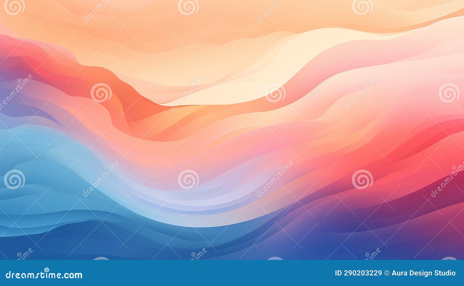 Colorful Abstract Background with Abstract Sunset Color. Stock ...