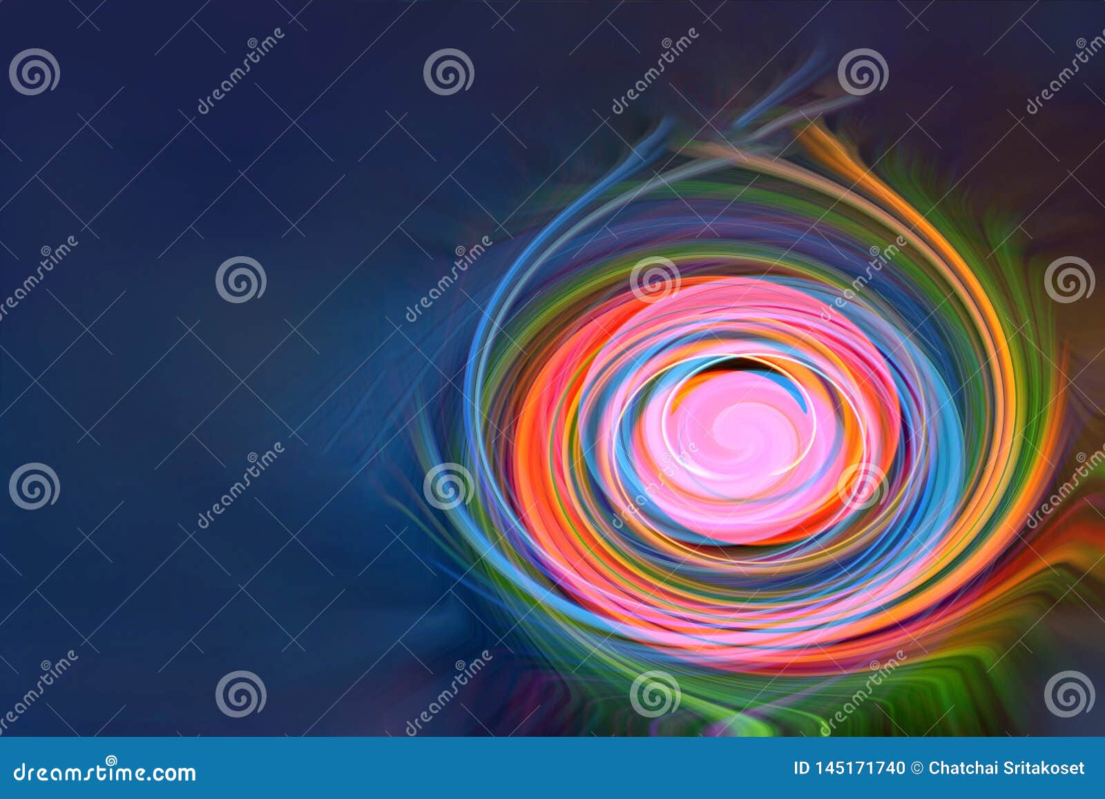 Colorful Abstract Background with Swirl Waves Stock Photo - Image of ...