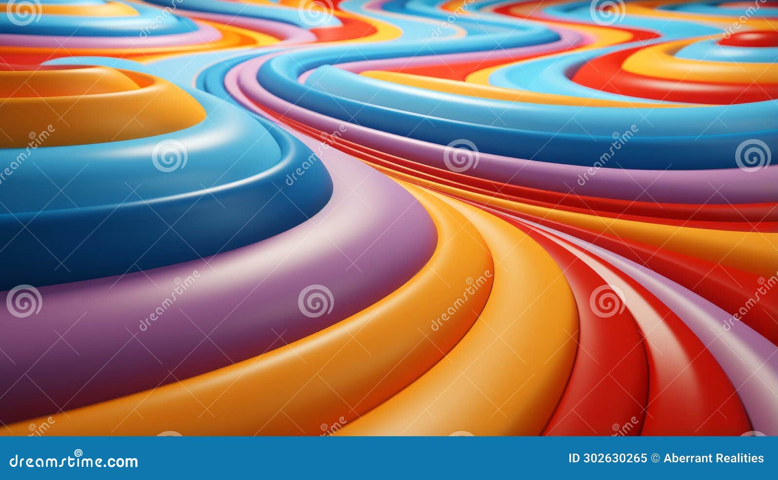 Colorful Abstract Background with Swirls of Different Colors Stock ...